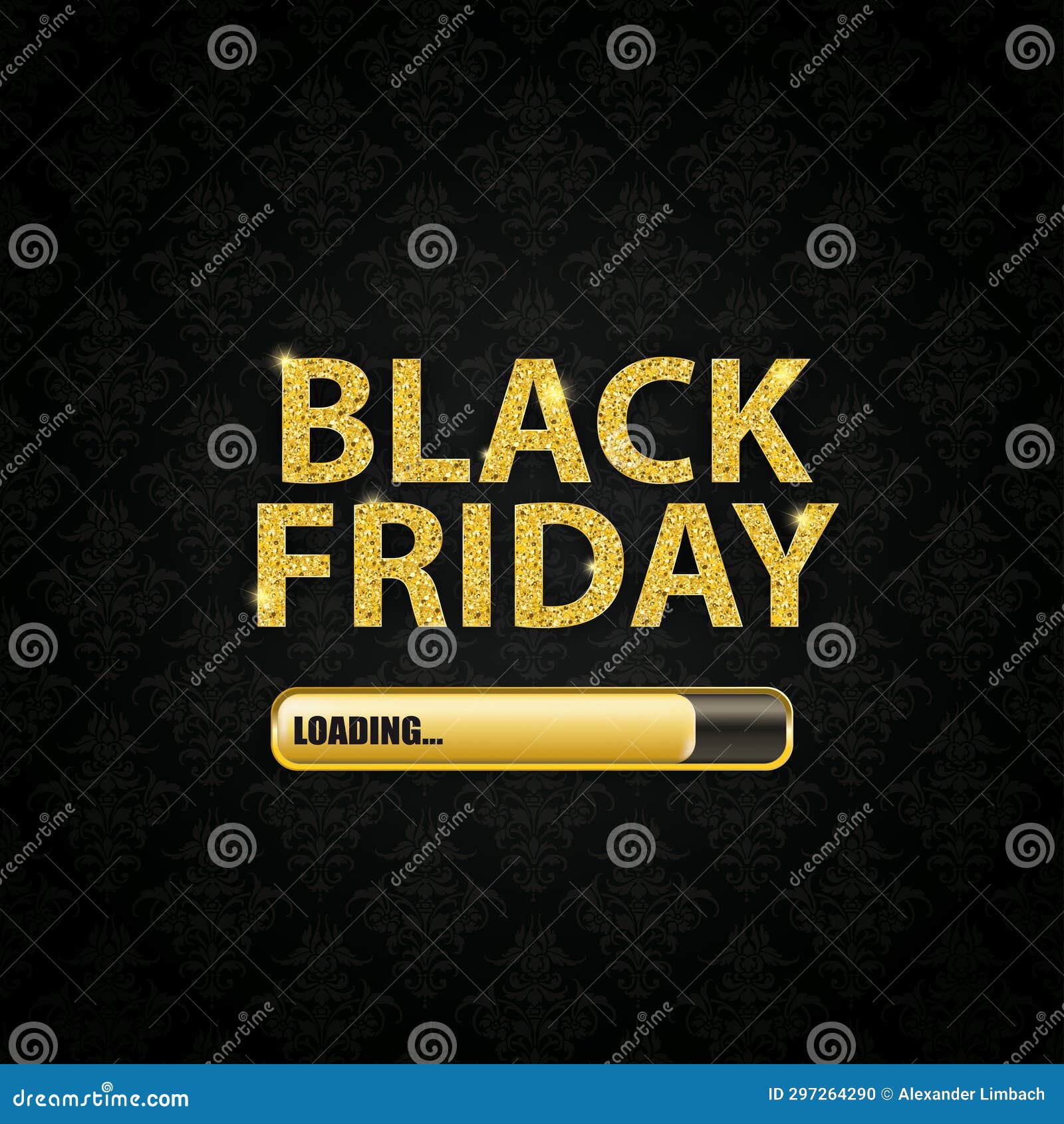 Black Friday Loading Cover Ribbon Wallpaper Ornaments Stock ...
