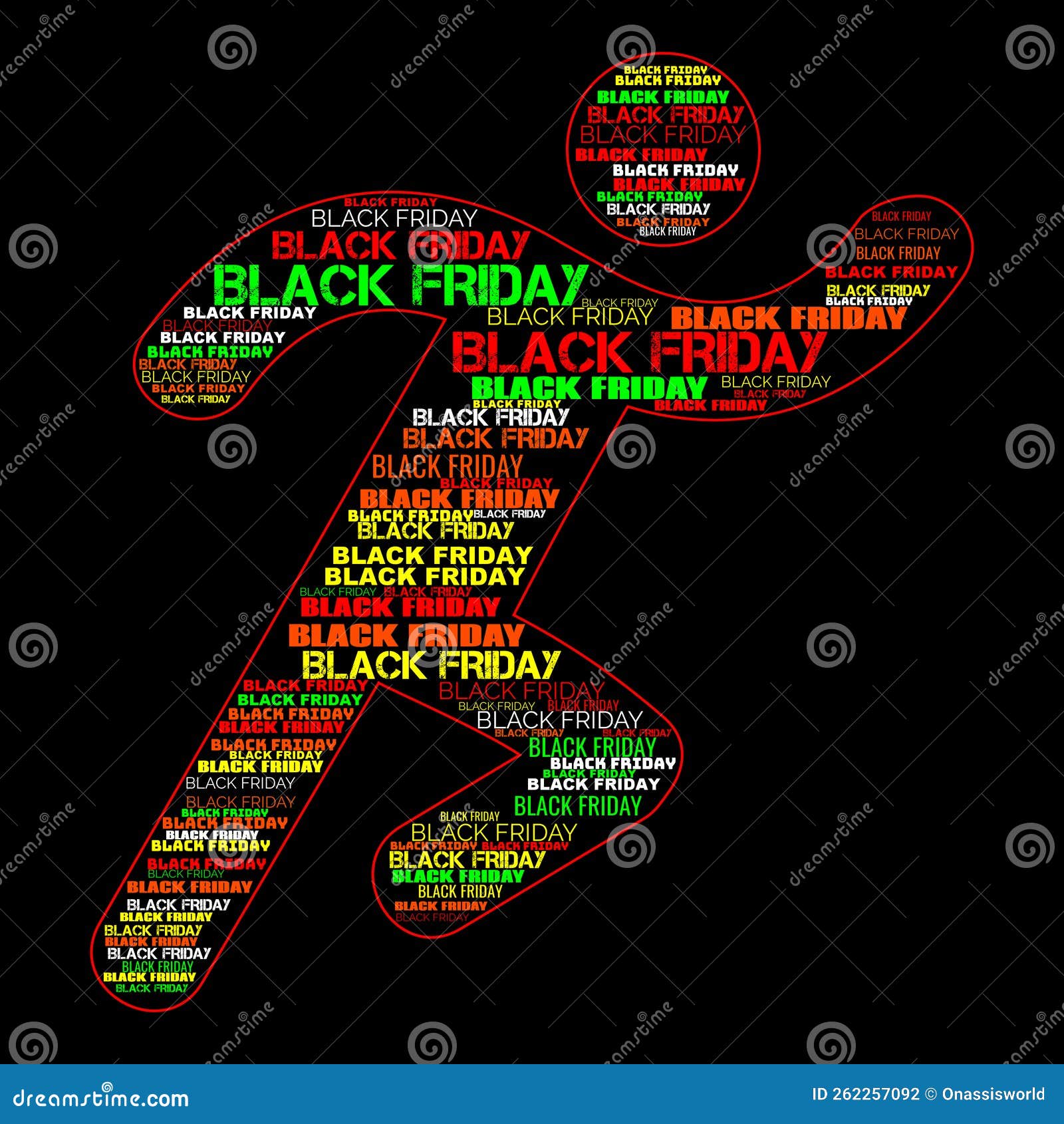 Black Friday Page Header Banner Background Illustration Stock ...