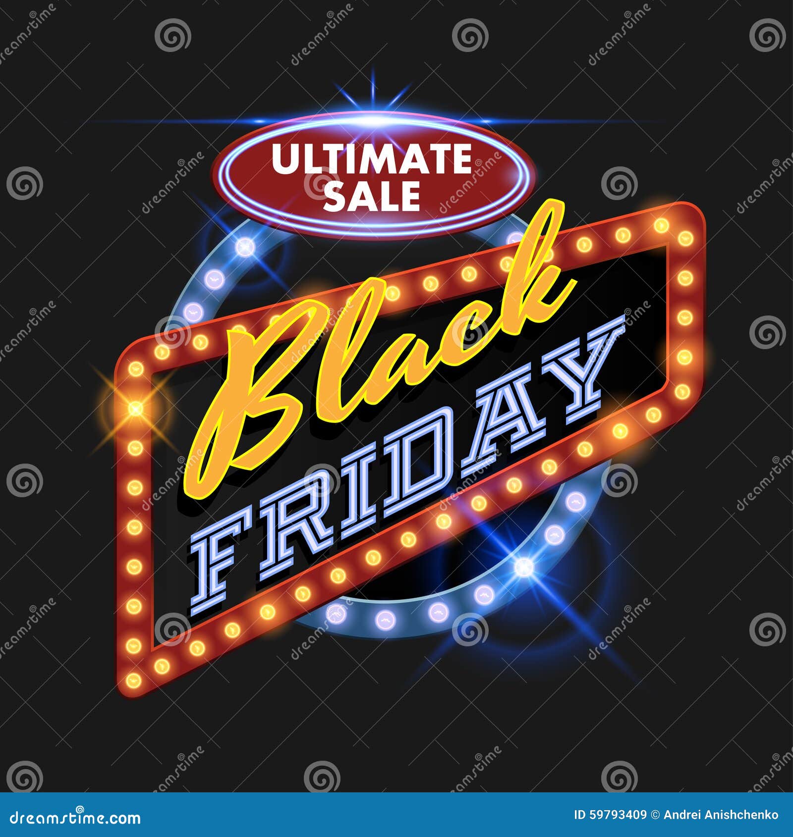 Retro Billboard Vector | CartoonDealer.com #40027181