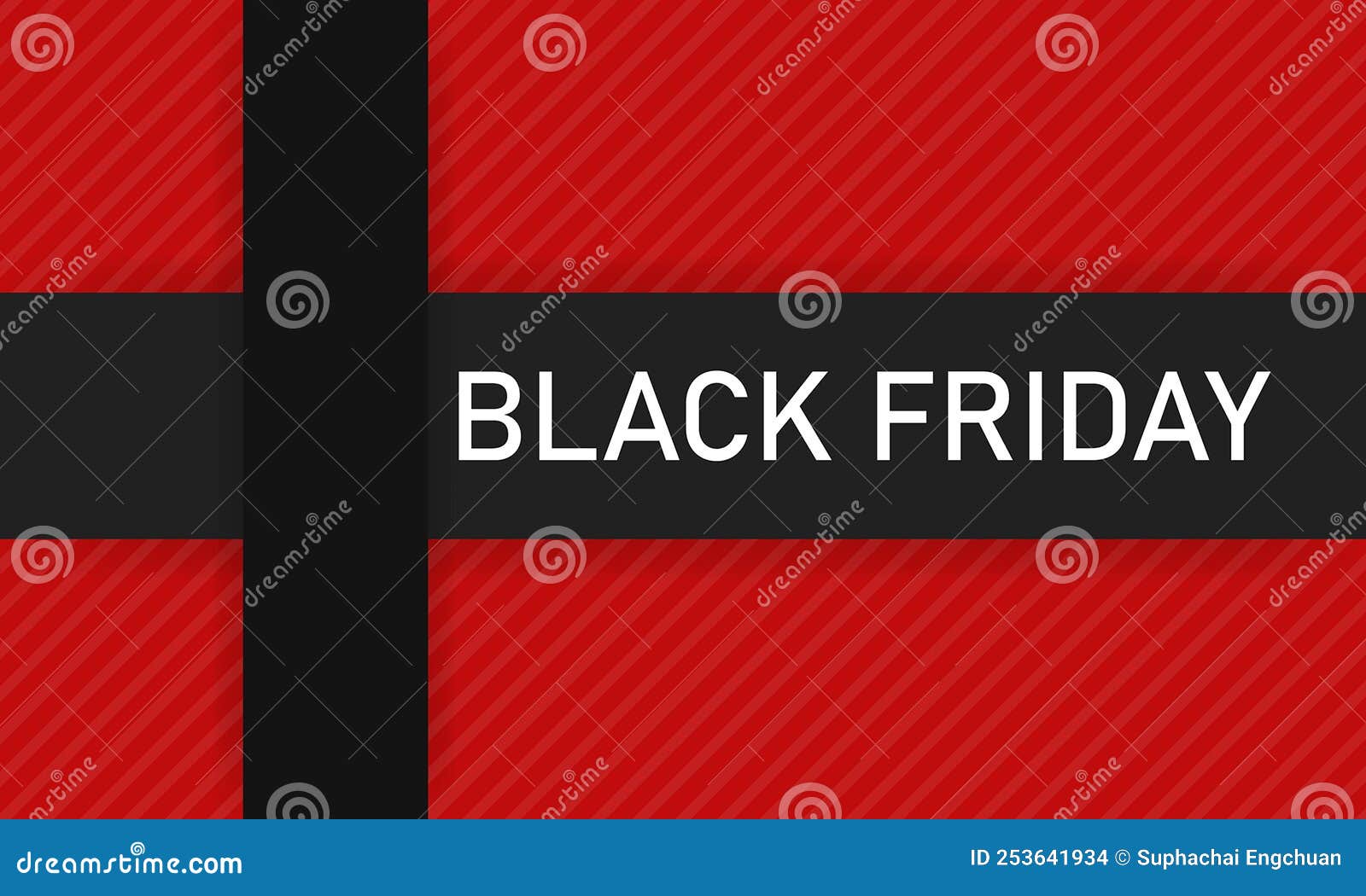 Black Friday Sale Banner with Red Background,vector-illustration Stock ...