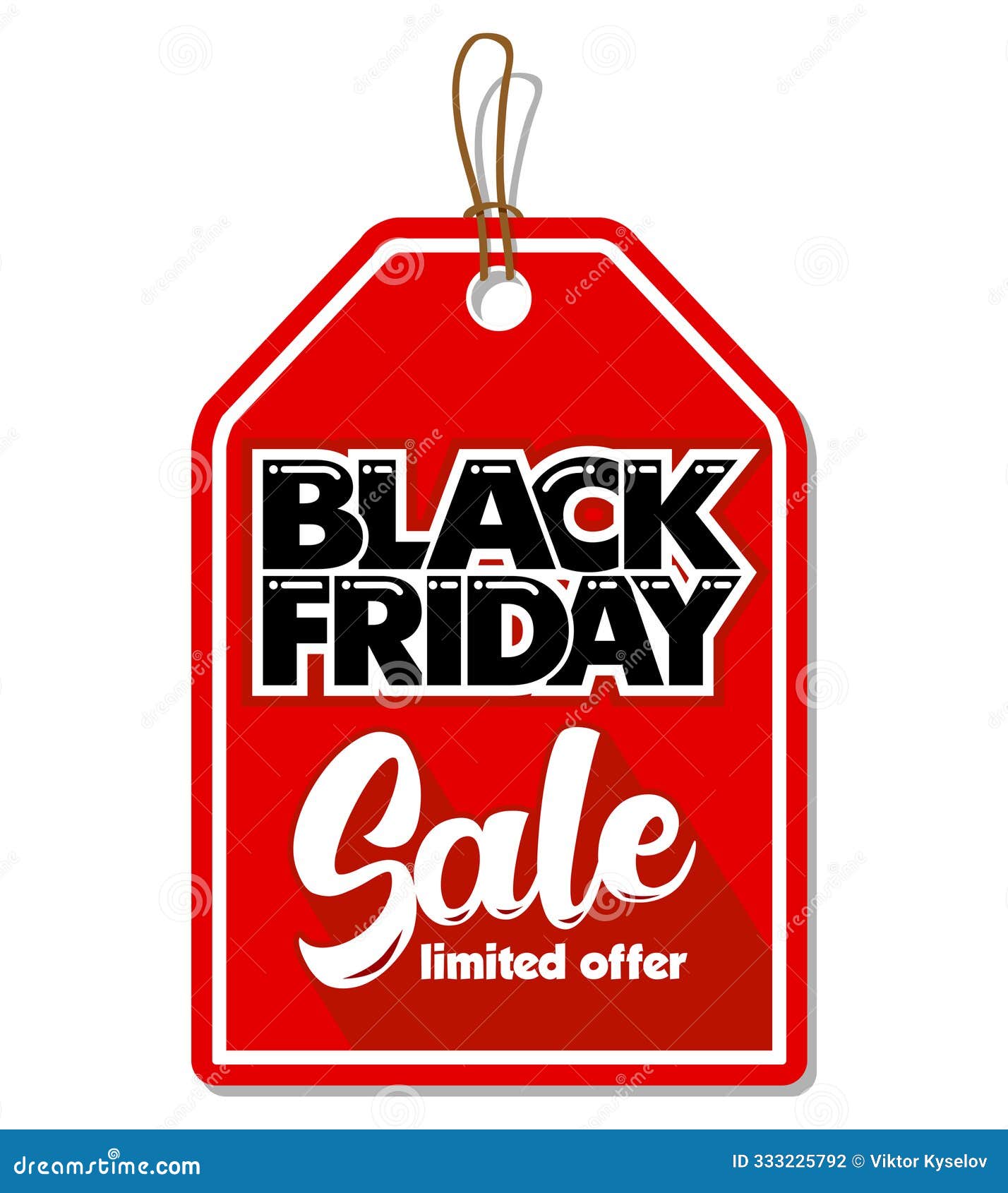 Black friday sale price stock vector. Illustration of friday - 333225792