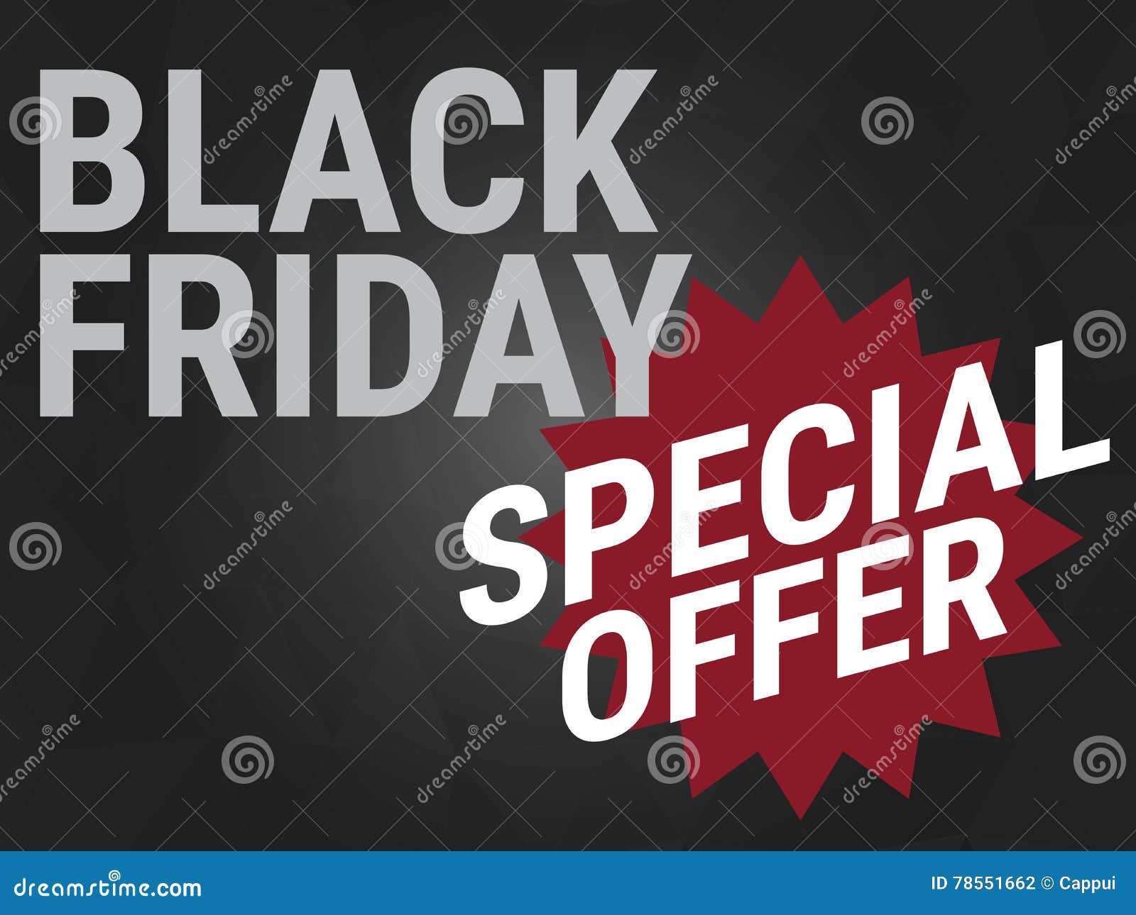 Black Friday Special Offer,wording on Black Background Stock ...