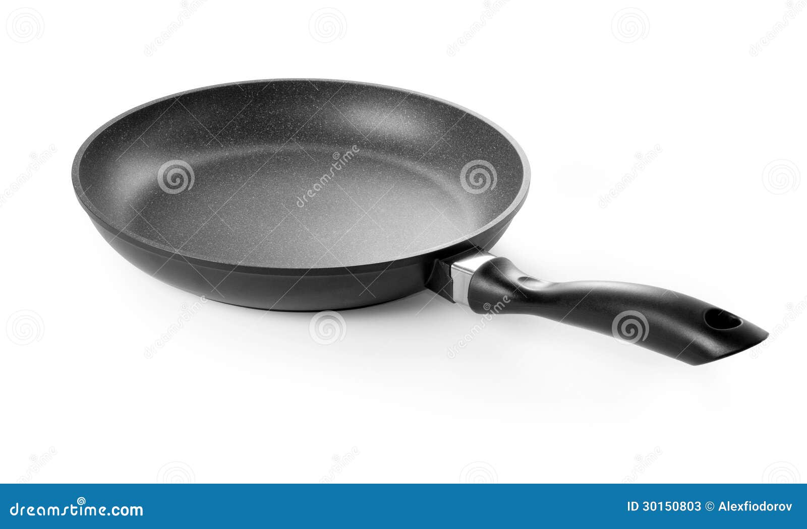 Black frying pan. stock image. Image of metal, iron, cookware - 30150803
