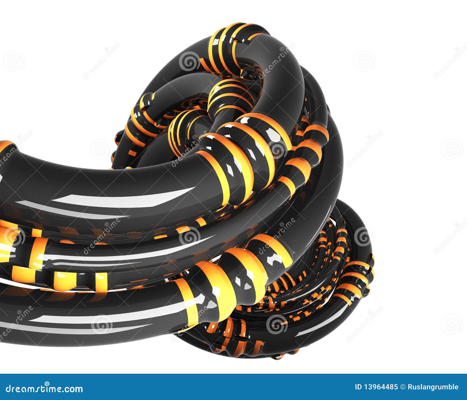 Black futuristic cables stock illustration. Illustration of grey - 13964485