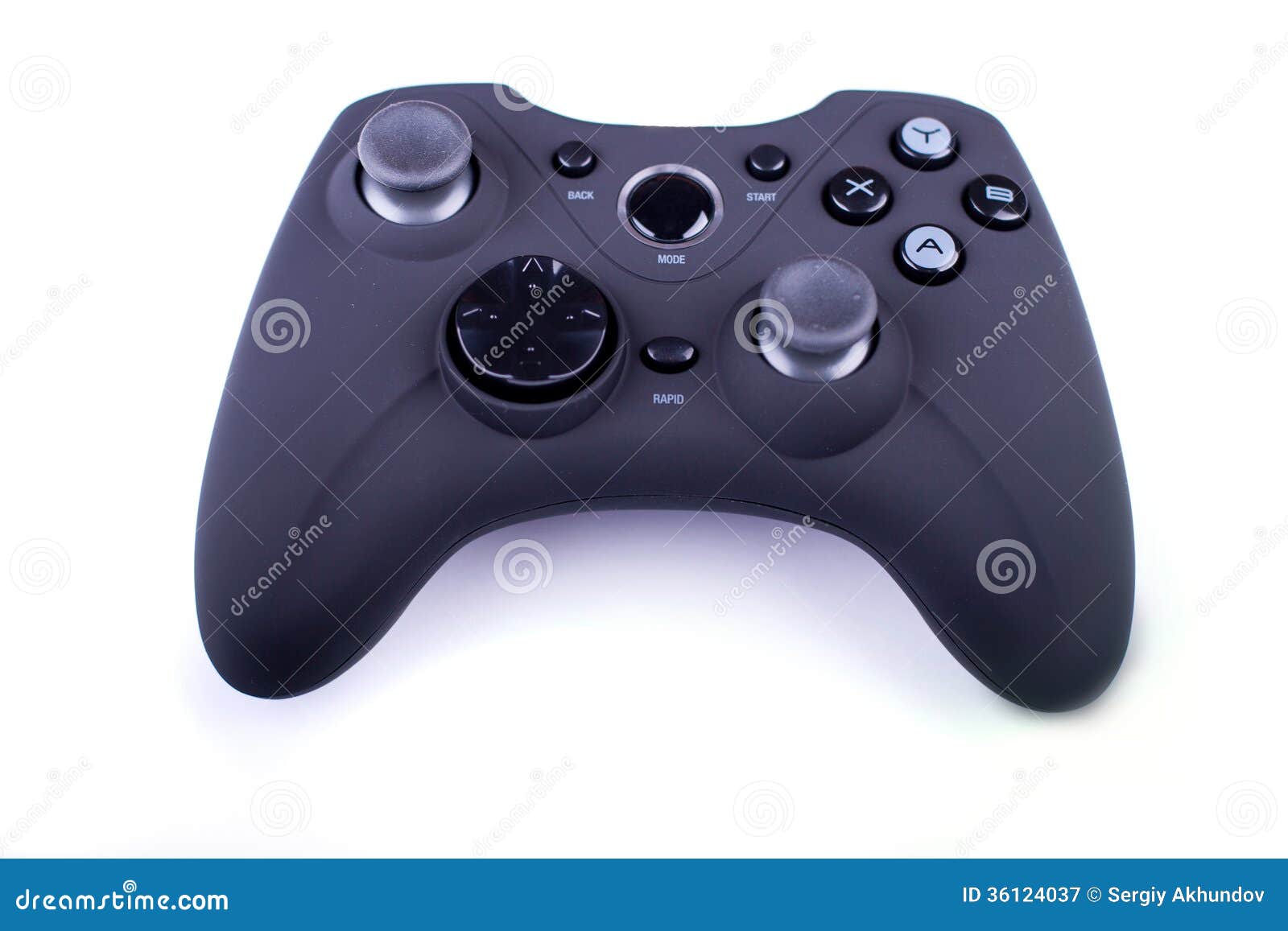 Black gamepad stock image. Image of people, entertainment - 36124037