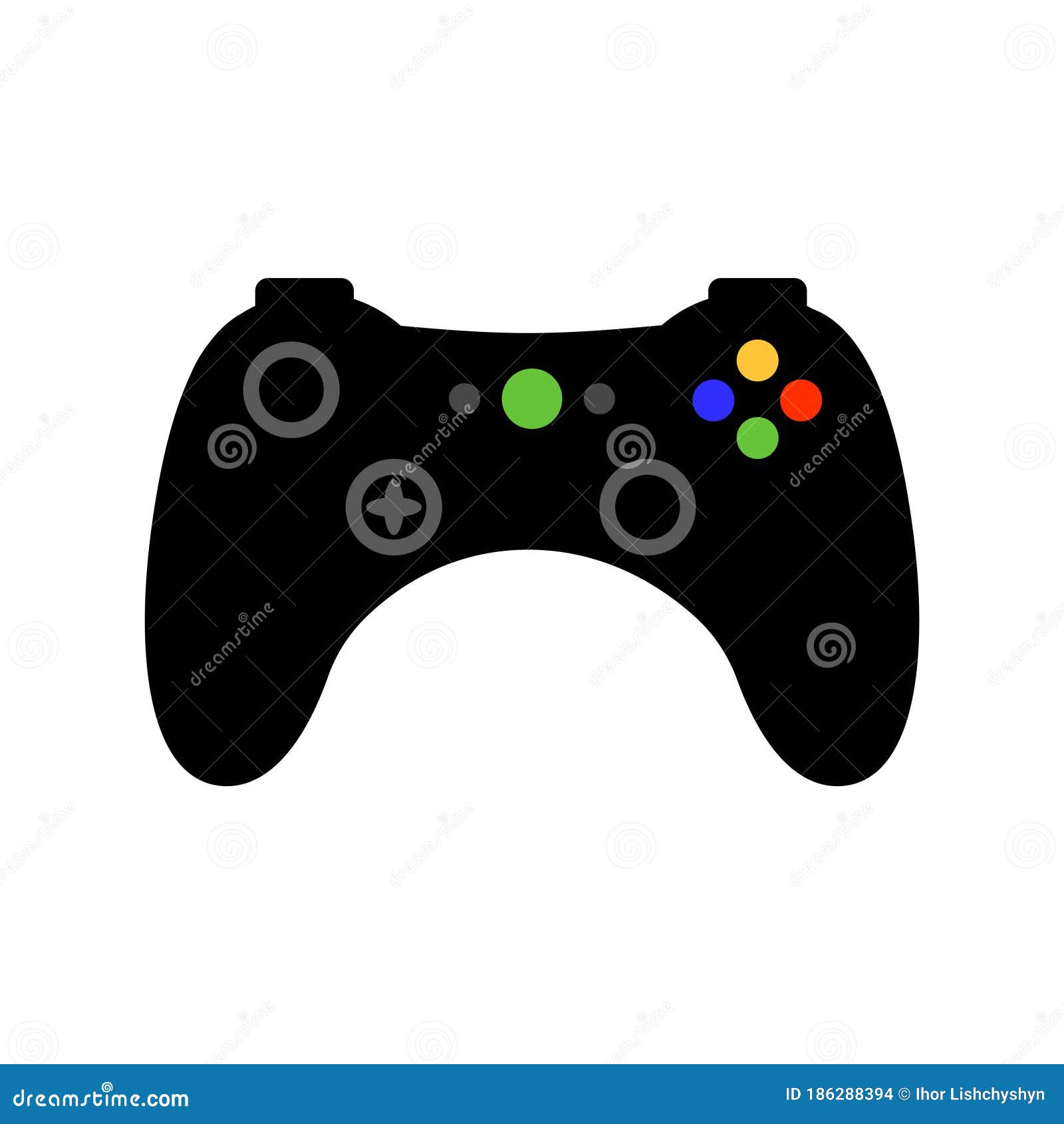 Video Game Console Vector