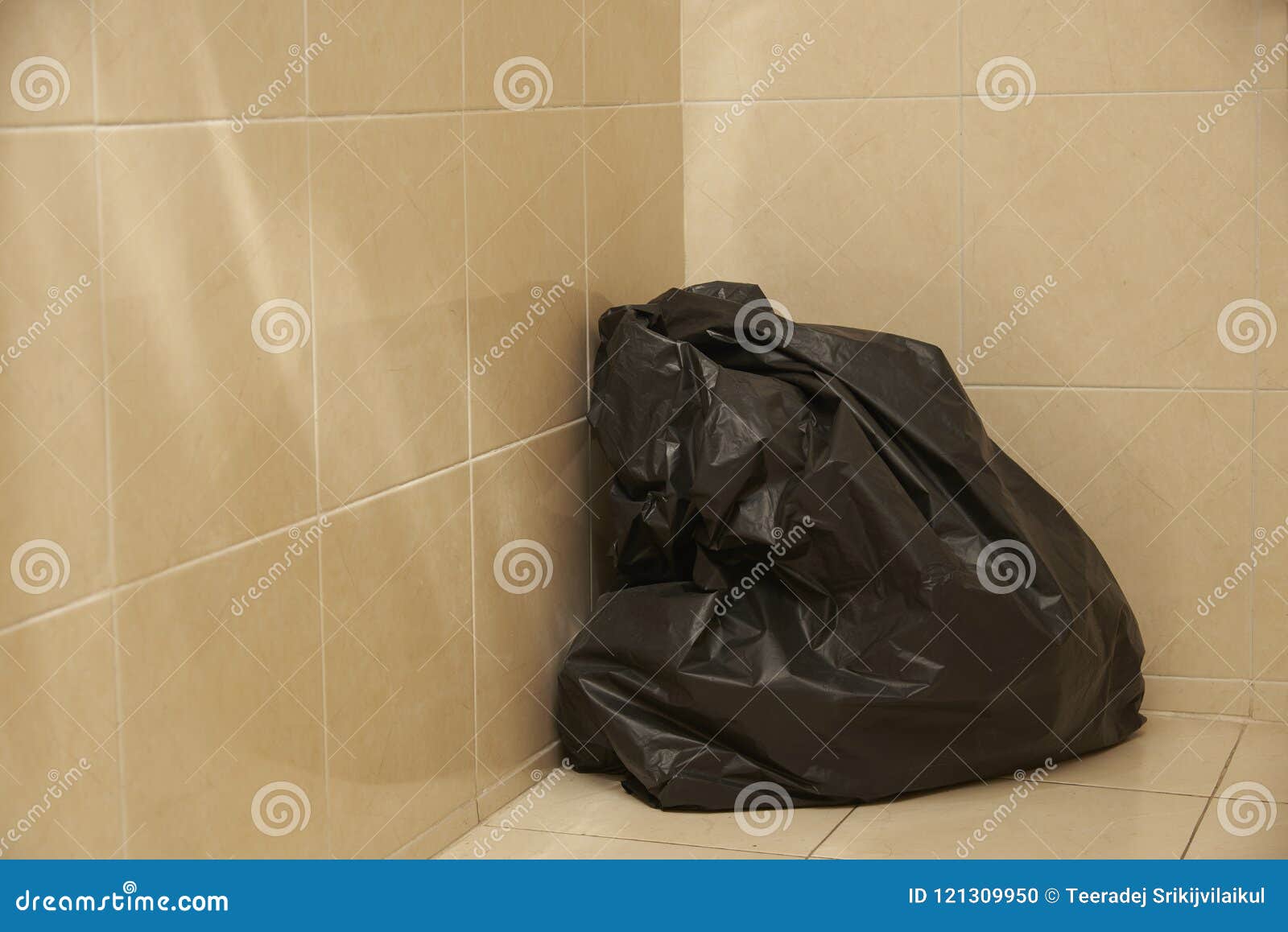 A Black Garbage Bag in Operating Room Stock Photo - Image of garbage ...