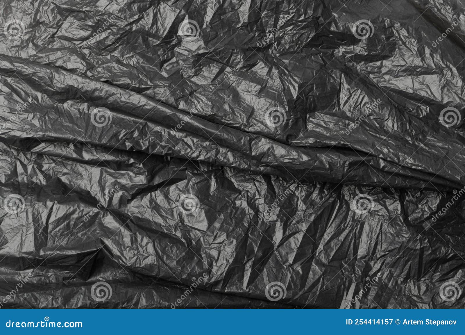 Black Garbage Bag Texture stock image. Image of empty - 254414157