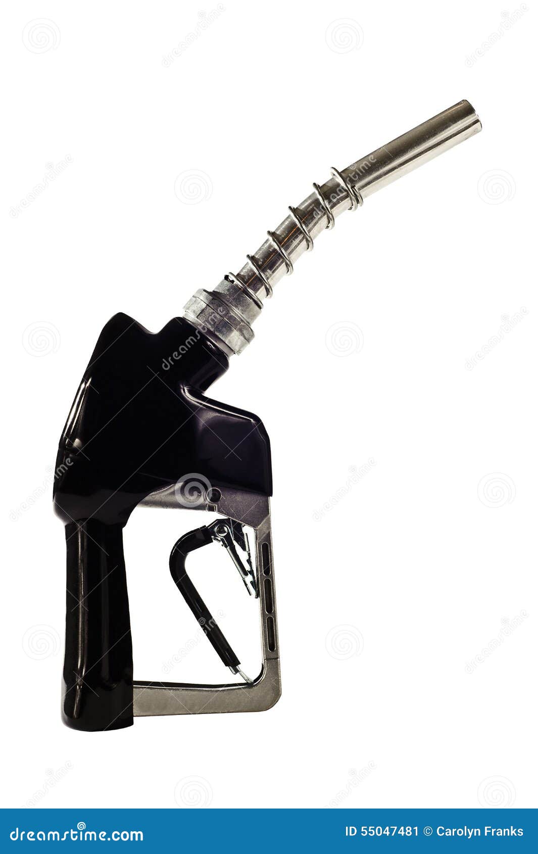 Gas Pump Nozzle In Fuel Tank Of A New Car Royalty-Free Stock Photo ...