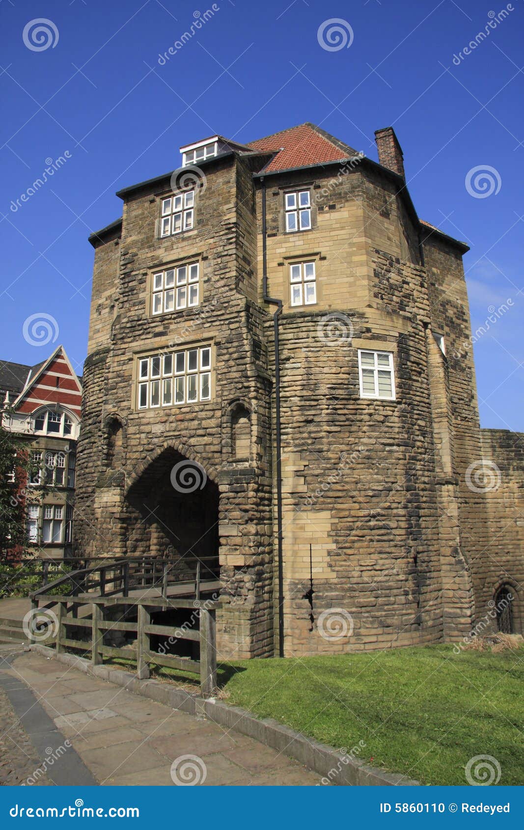 The Black Gate stock photo. Image of gateway, walls, gatehouse - 5860110