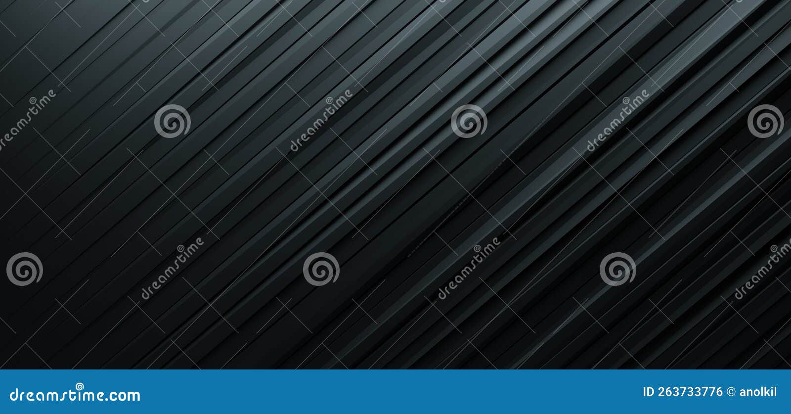 Black Geometric Abstract Background. Striped Background with Gradient ...