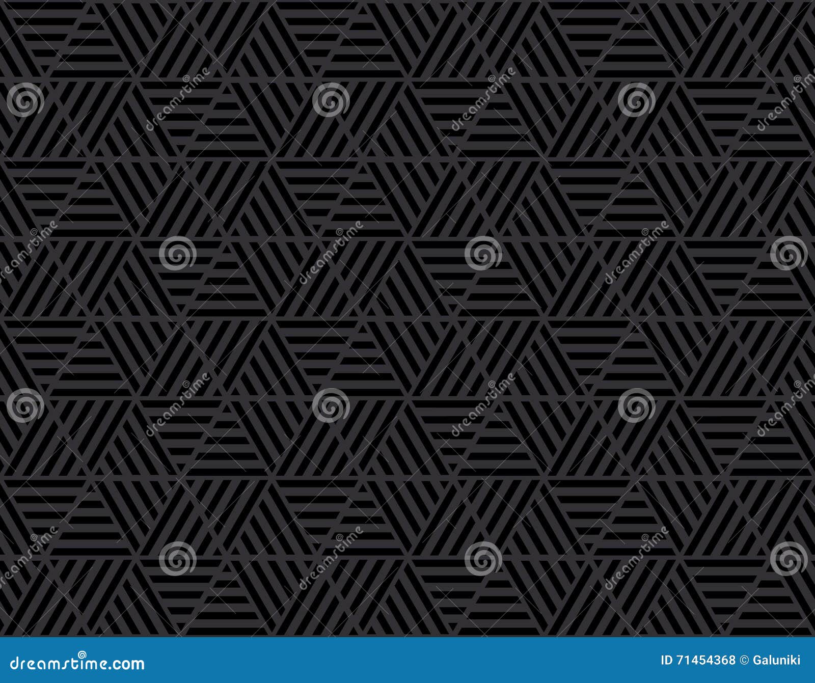 Black Geometry Line Seamless Pattern. Stock Vector - Illustration of ...