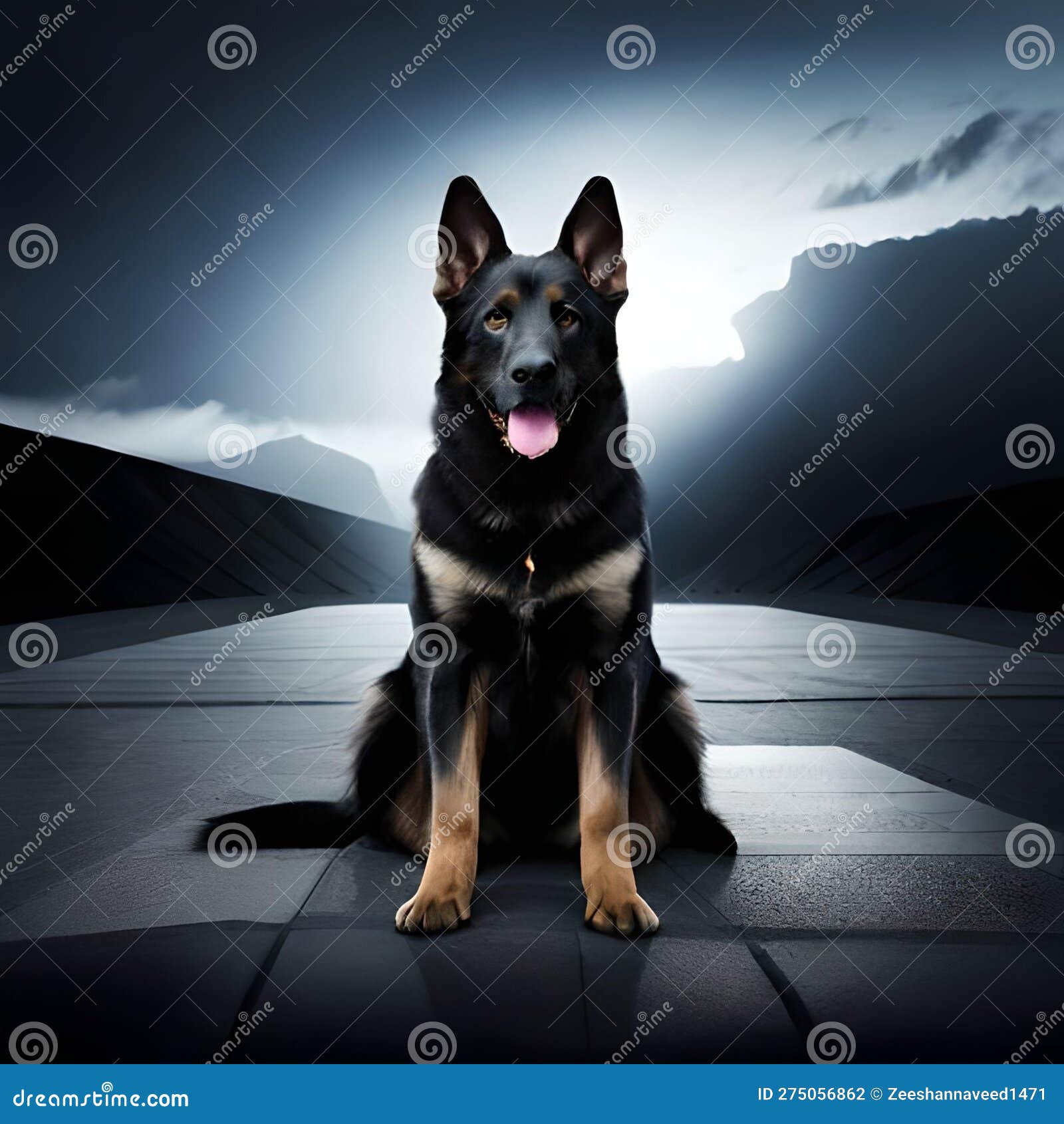 Black German Shepherd Wallpaper