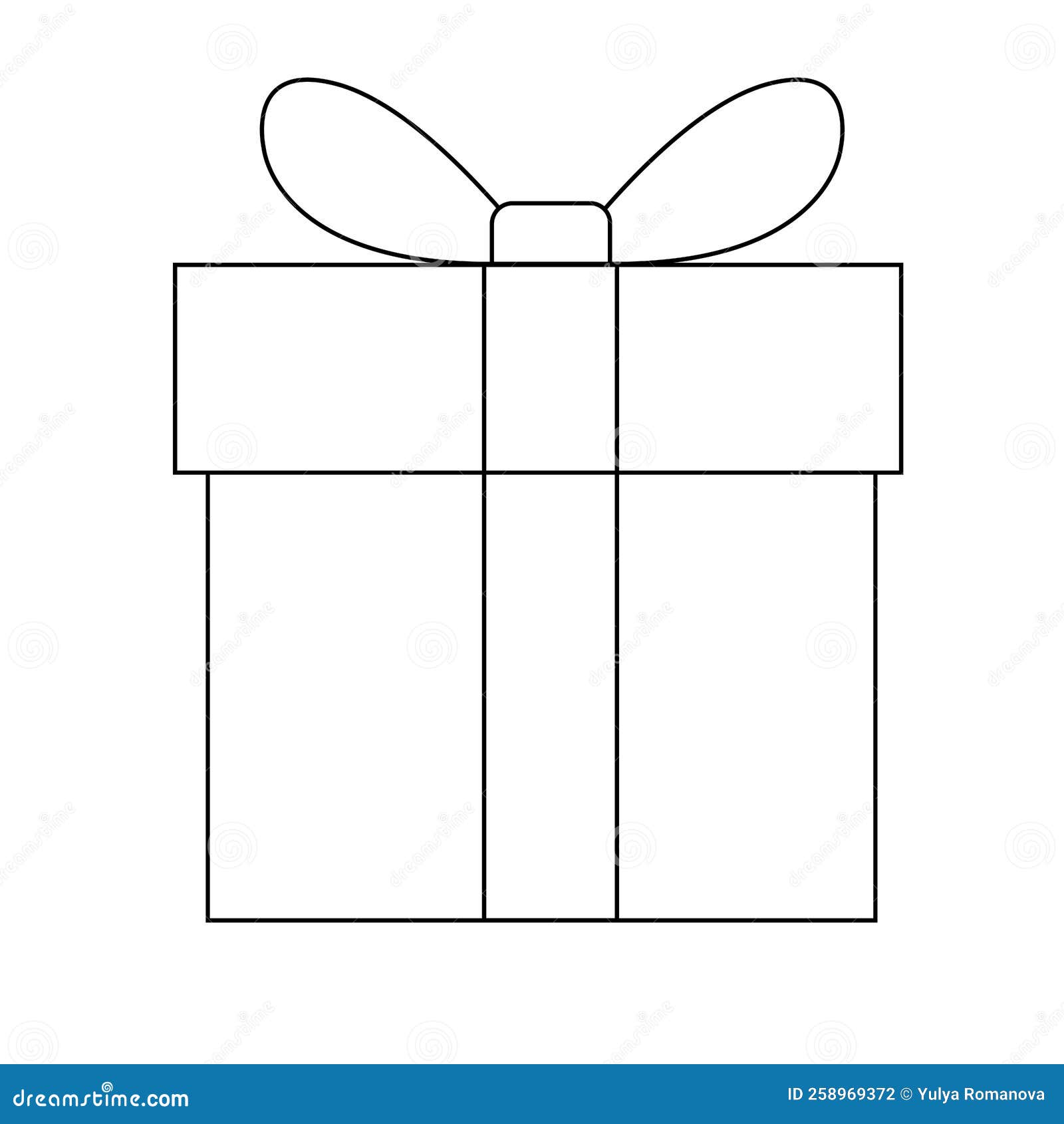 Black gift box. Vector. stock illustration. Illustration of christmas ...