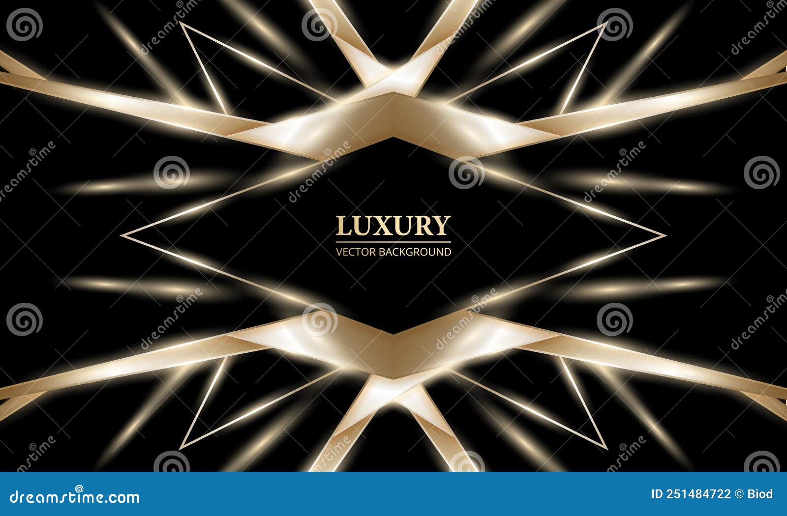 Black and Gold Abstract Luxury Background with Elegant Design Elements ...