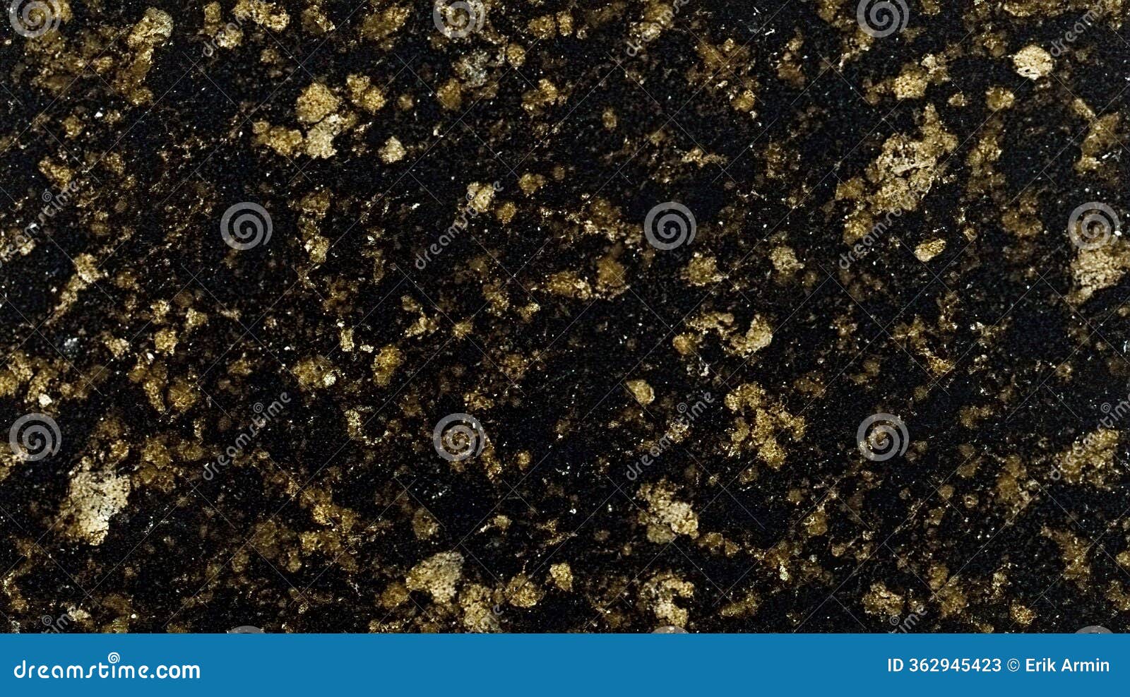 Black Gold Granite Texture Background Design Stock Image - Image of marble, natural: 362945423