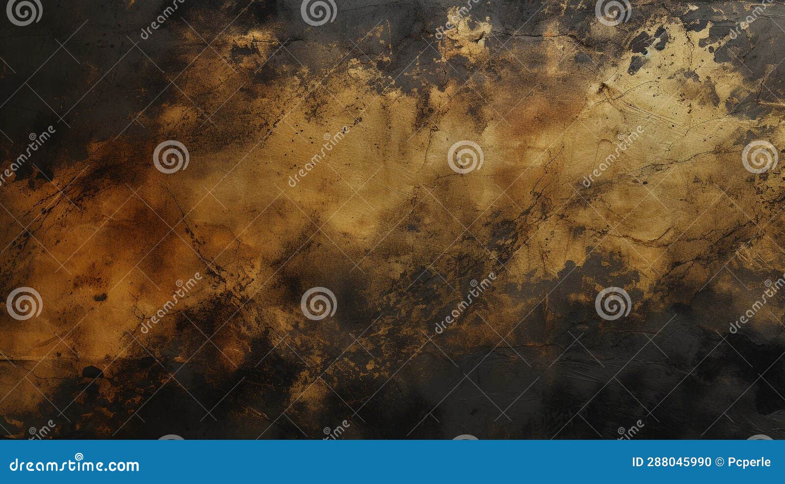 Black and Gold Grunge Texture Stock Illustration - Illustration of ...