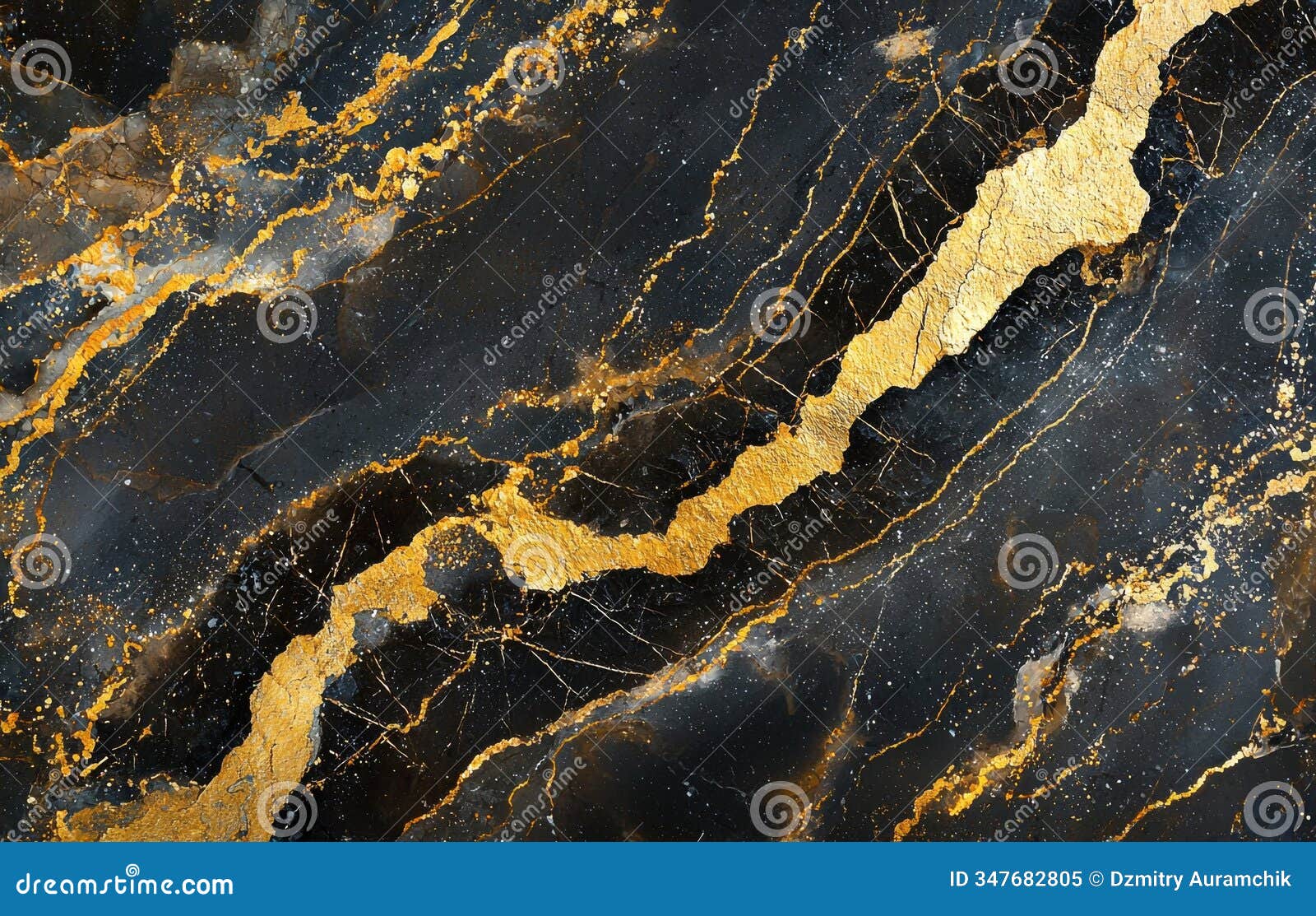 A Black Gold Marble Surface Designed for Ceramic Counter Textures ...