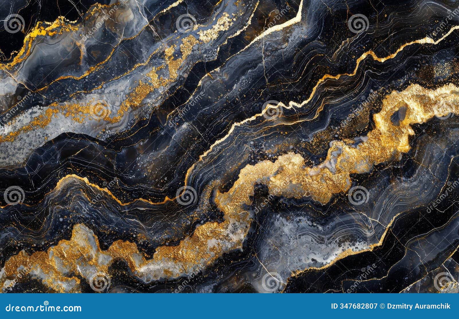 A Black Gold Marble Surface, Ideal for Ceramic Counter Textures and ...