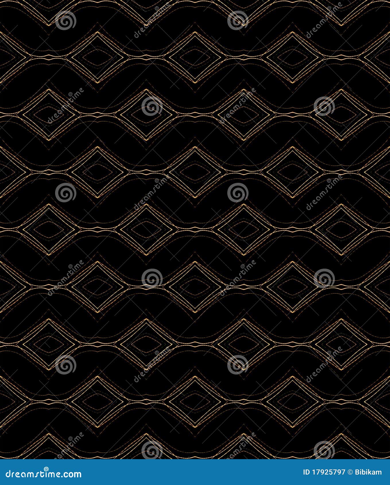 Black And Gold Pattern Royalty Free Stock Photography - Image: 17925797