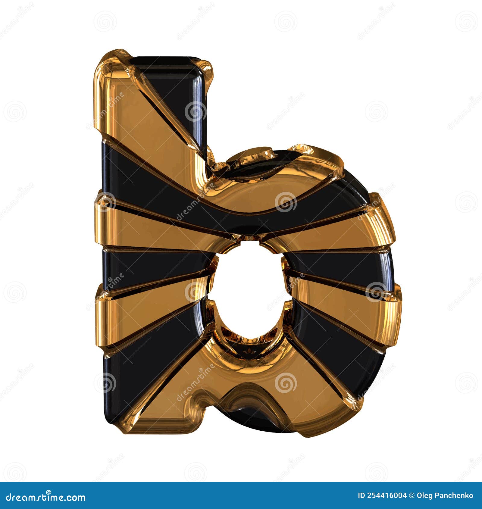 Black and Gold Symbol. Letter B Stock Vector - Illustration of design ...