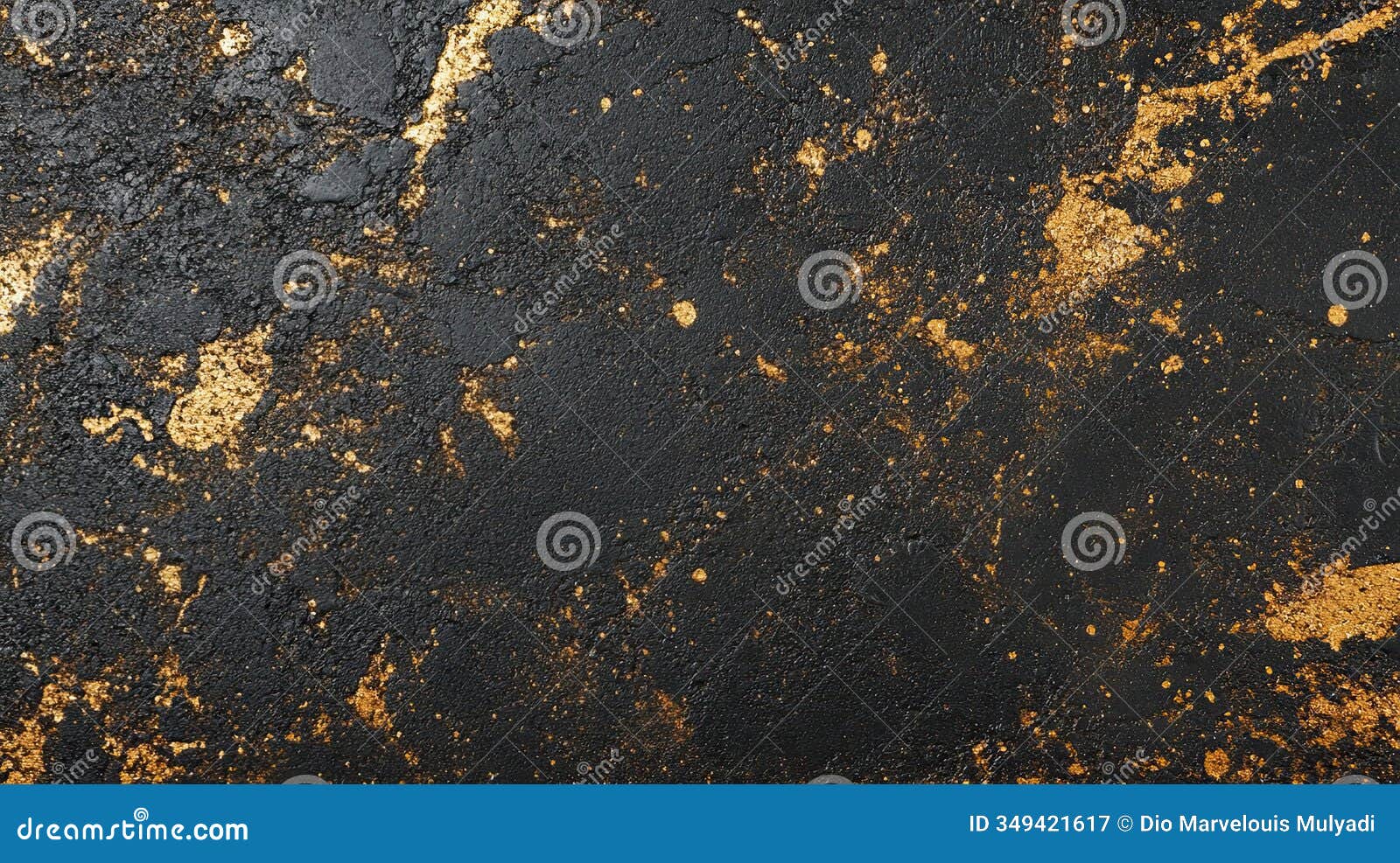 Black Gold Texture Background Stock Illustration - Illustration of ...