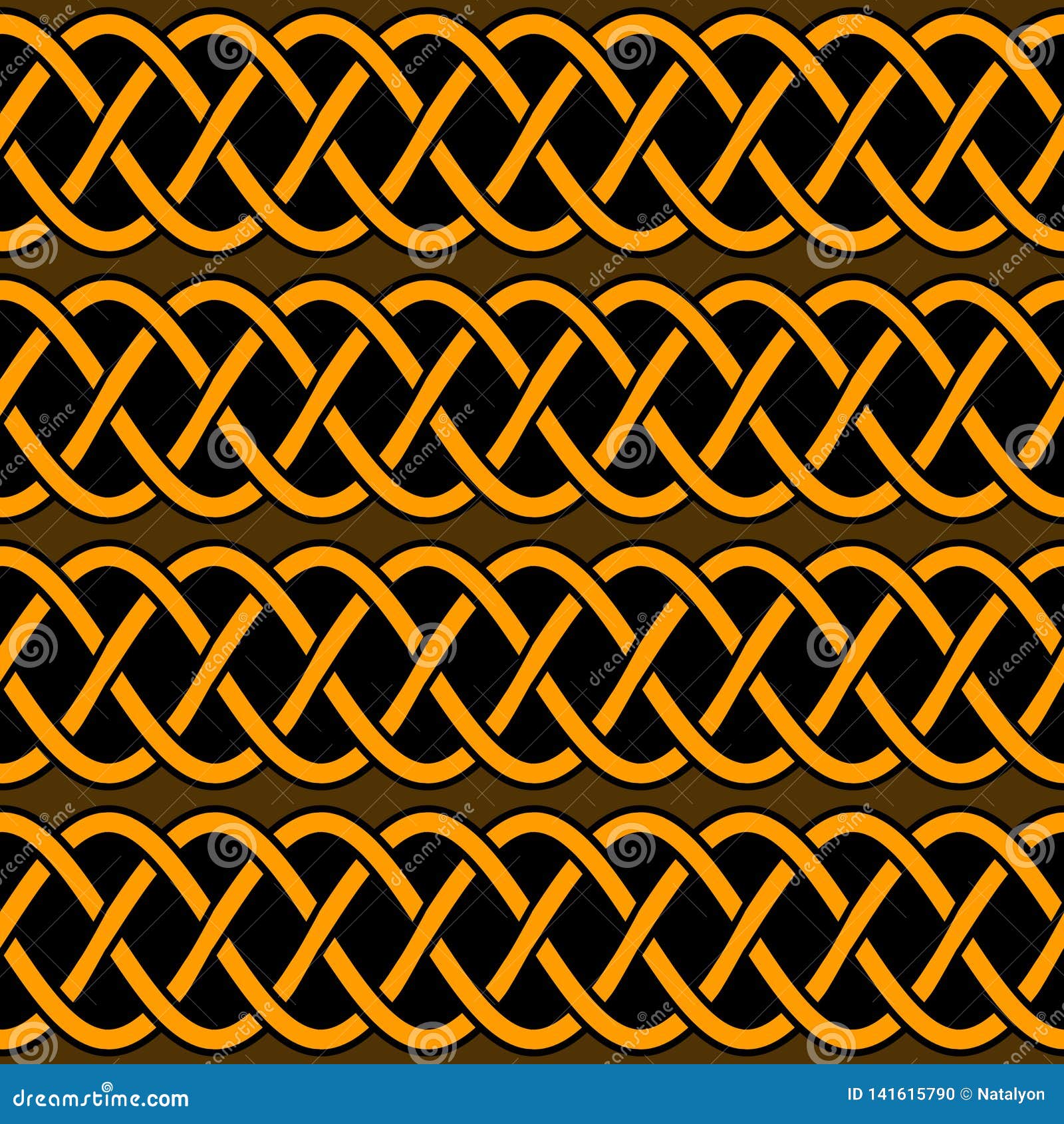 Rope With Celtic Knot. Vector Illustration | CartoonDealer.com #42381532
