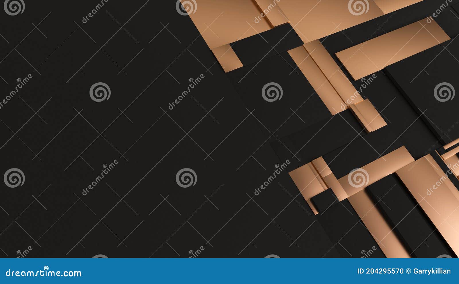 Black and Golden Tessellated Rectangular Surface. Abstract Background ...