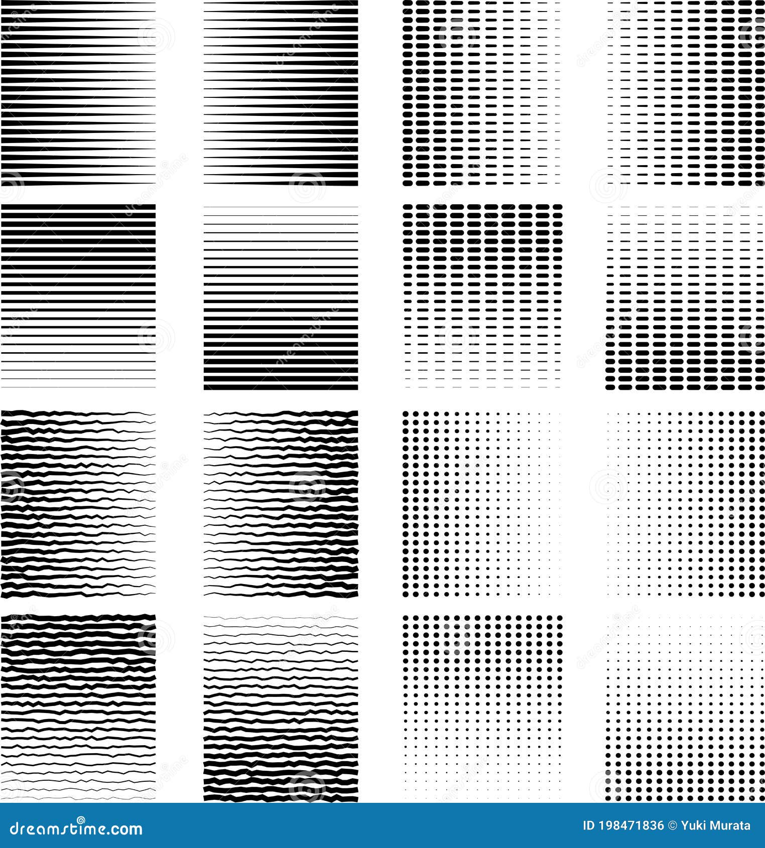 Black Gradation Scale Line Set Stock Vector - Illustration of space ...