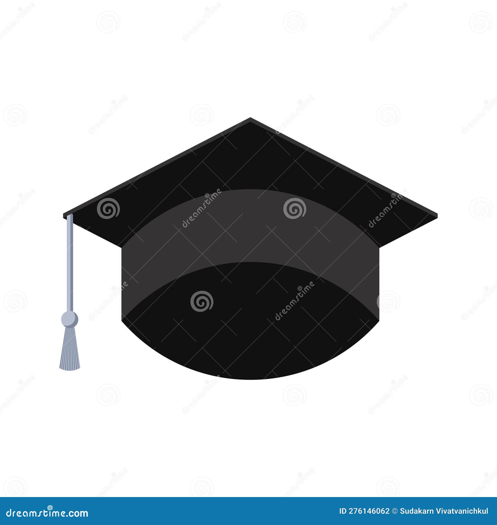 Graduation Cap icon. stock vector. Illustration of ceremony - 276146062