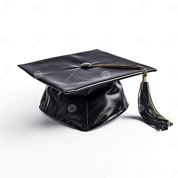 A black graduation hat stock image. Illustration of achievement - 278957581
