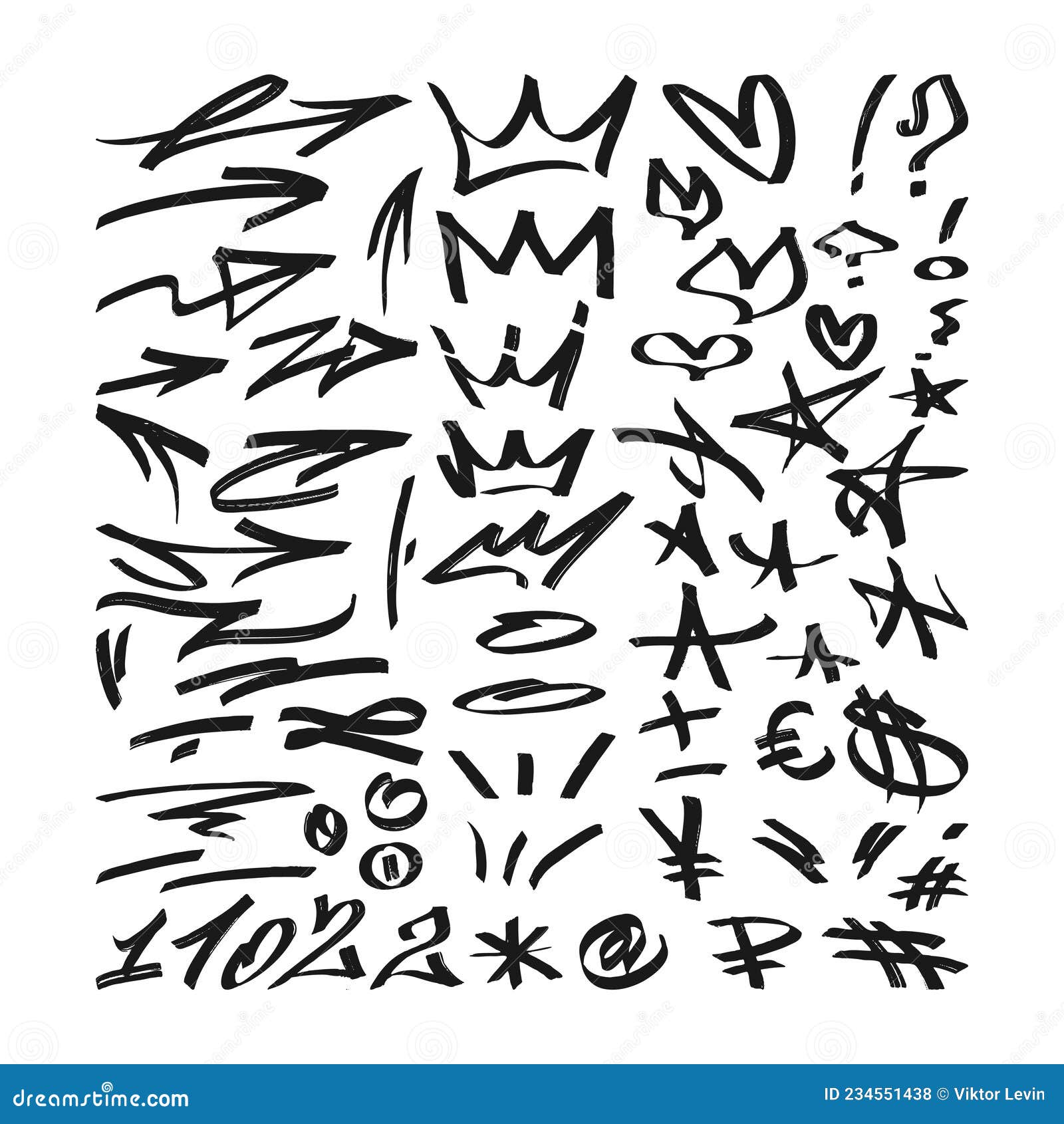 Squeeze Marker Font In Graffiti Style. Dripping Capital Letters Vector ... Squeeze Marker Font In Graffiti Style. Dripping Capital Letters Vector ...