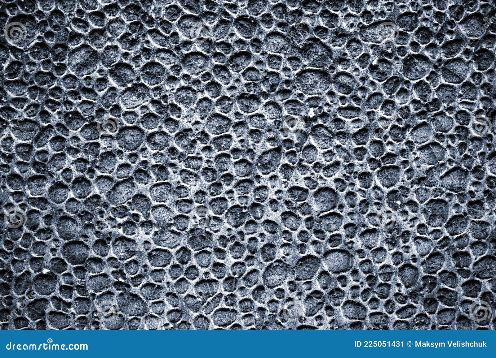 Black Grain Background. Gray Wall For Board Background. Grey Styrofoam ...