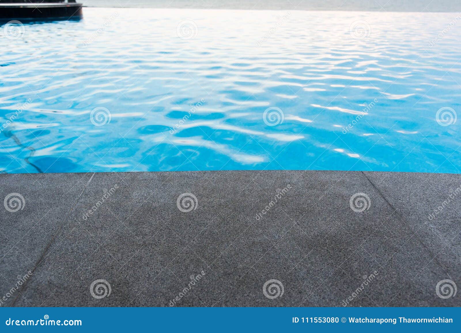 Black Granite Stone Pool Edge Stock Photo | CartoonDealer.com #111553080