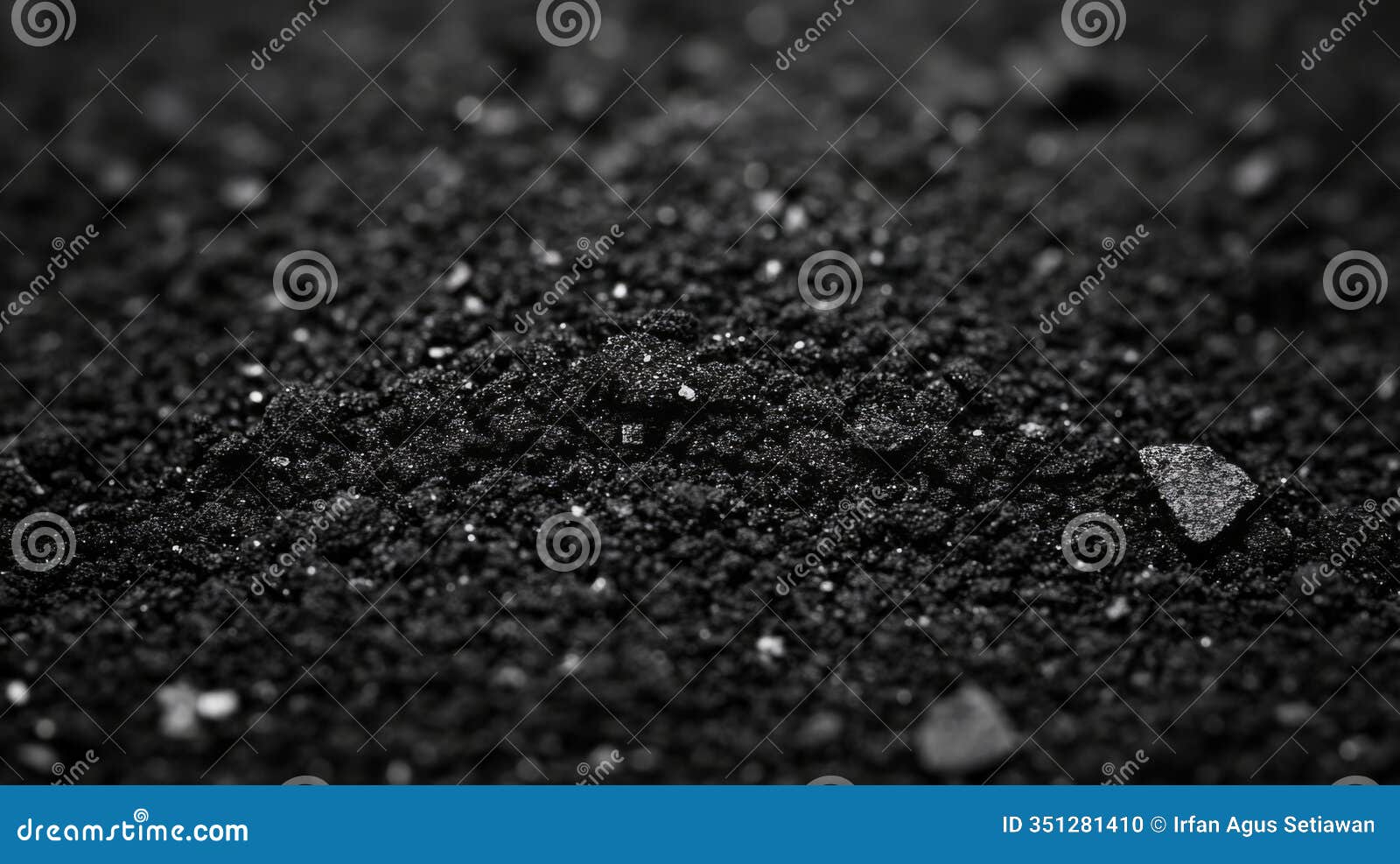 Black Granular Texture Close Up Detail Shot Stock Illustration ...
