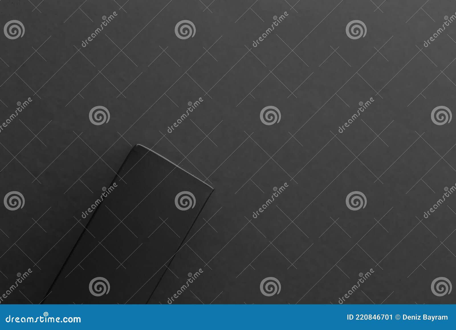 Black Graphic Parts and Copy Space on Black Background Stock Image ...