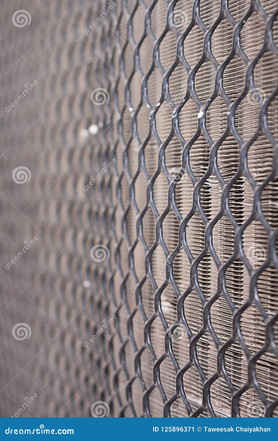 The Black Grating in Front of Anther One Stock Image - Image of fiber ...