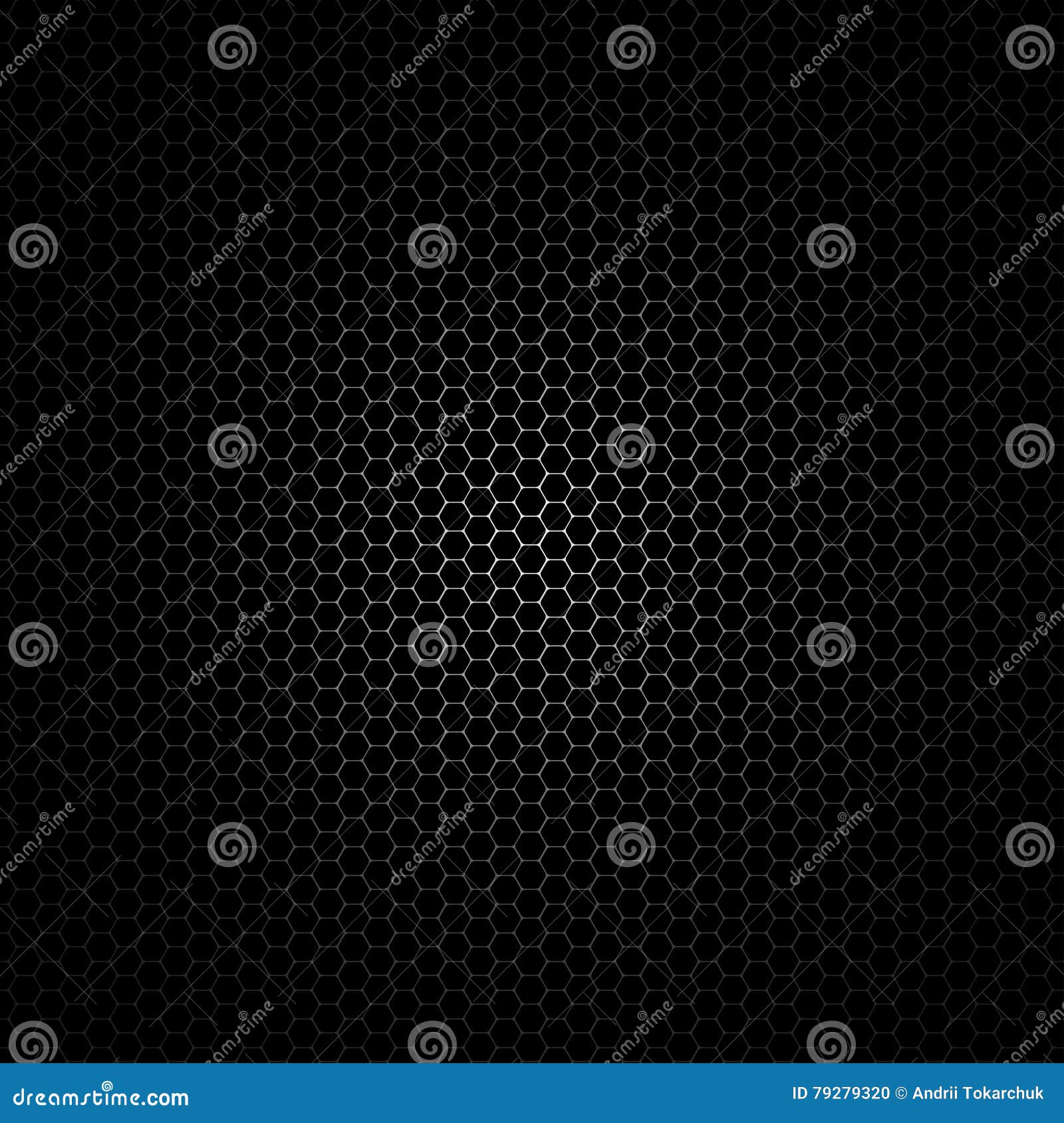 Black and Gray Carbon Background with Hexagons. Stock Vector ...
