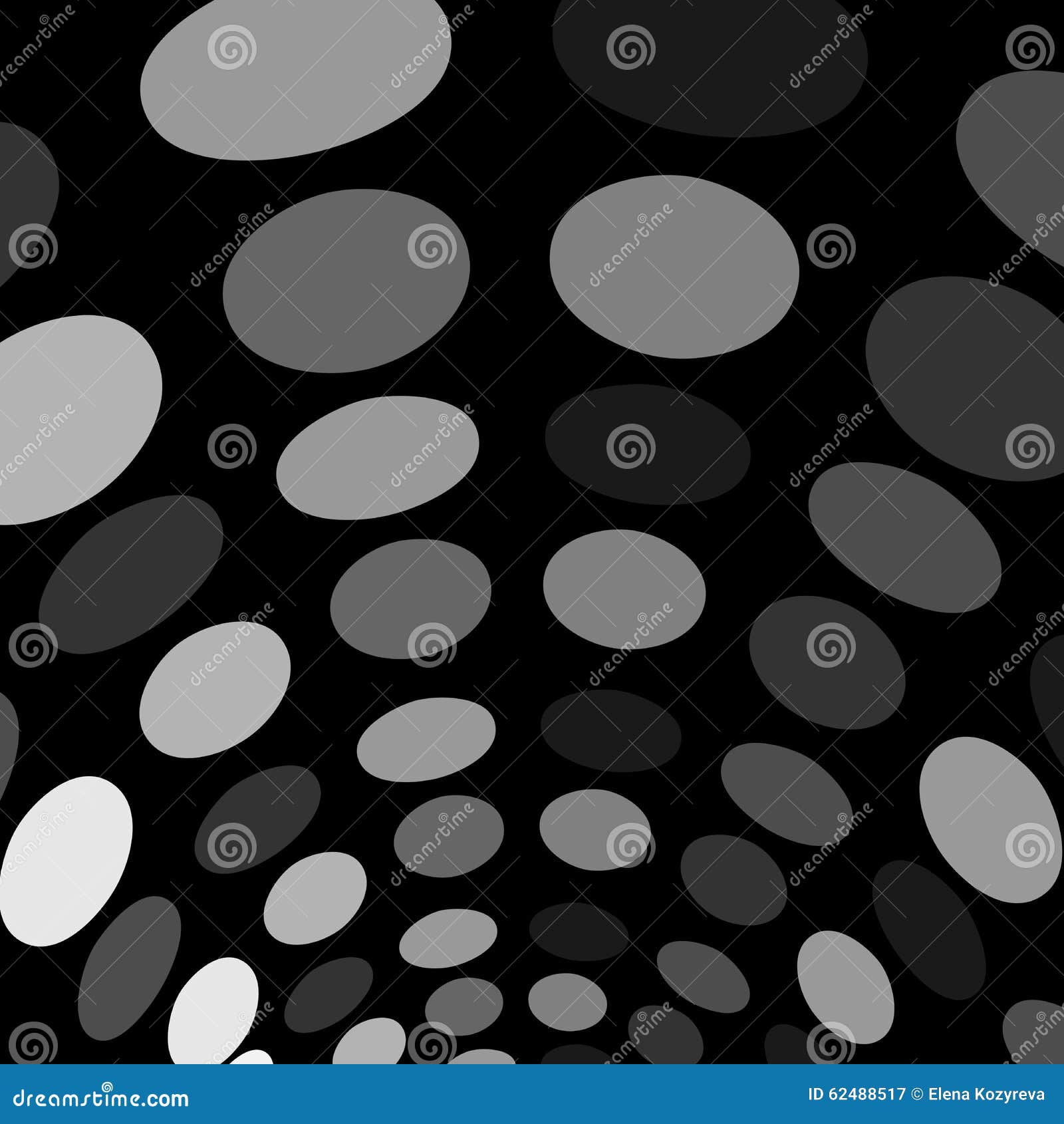 Black and Gray Circles Abstract Background Stock Vector - Illustration ...