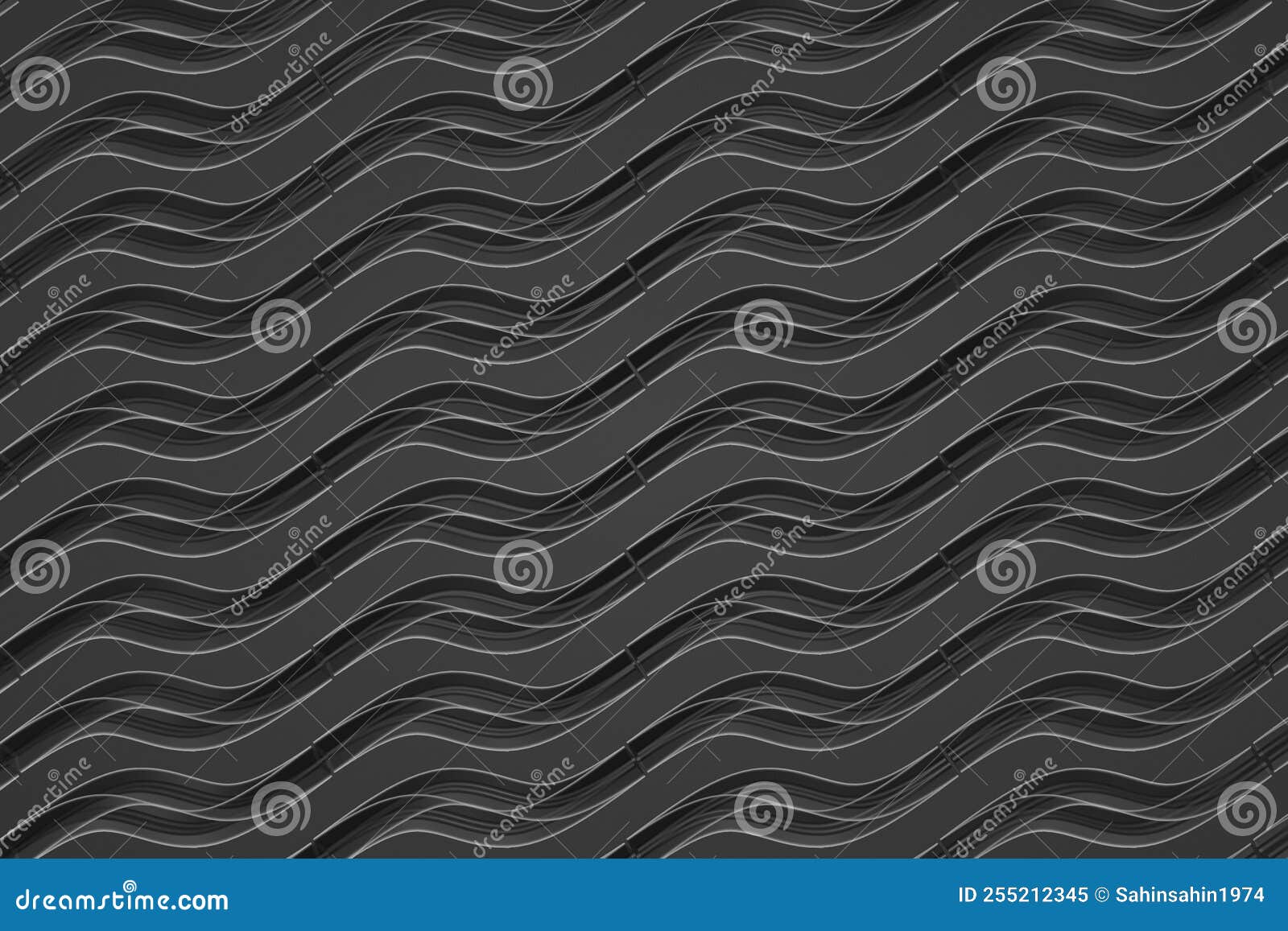 Seamless Abstract Black and Gray Color Pattern Texture, Ornament ...