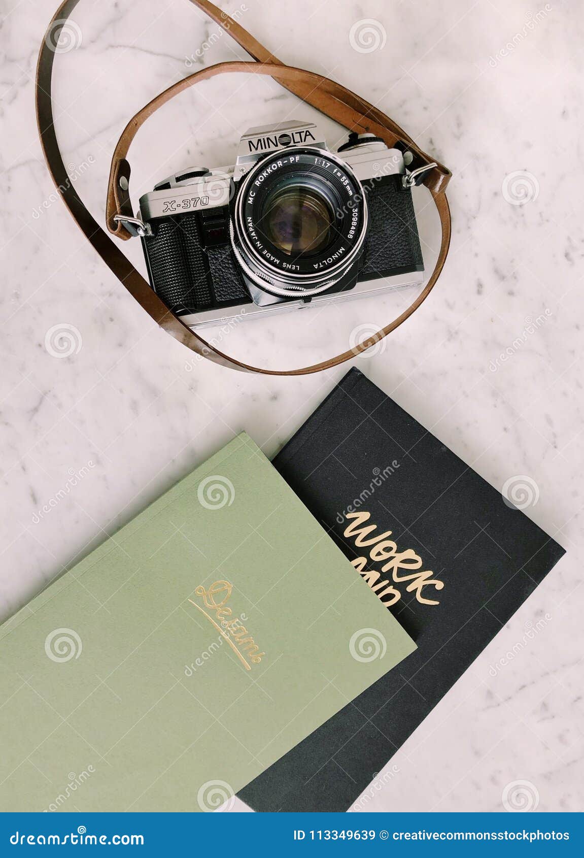 Black And Gray Minolta Milc Camera Picture. Image: 113349639