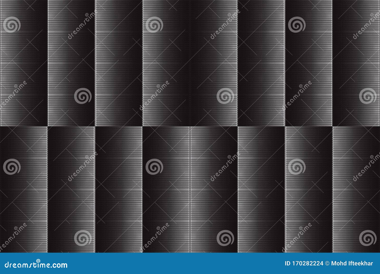 Black and Gray Pattern Design Stock Illustration - Illustration of ...