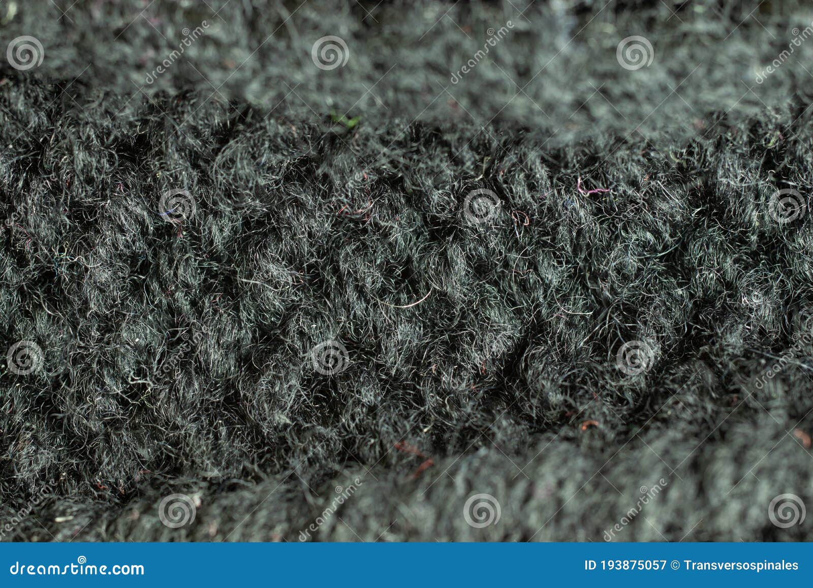 Black or Gray Wool Texture Background Macro Stock Image - Image of ...