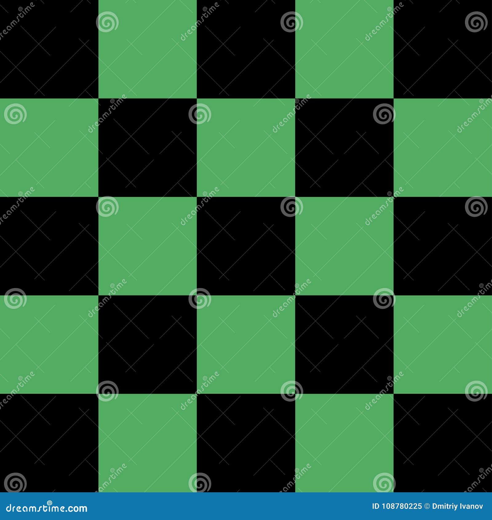 Black and Green Checkered Background Stock Vector - Illustration of ...
