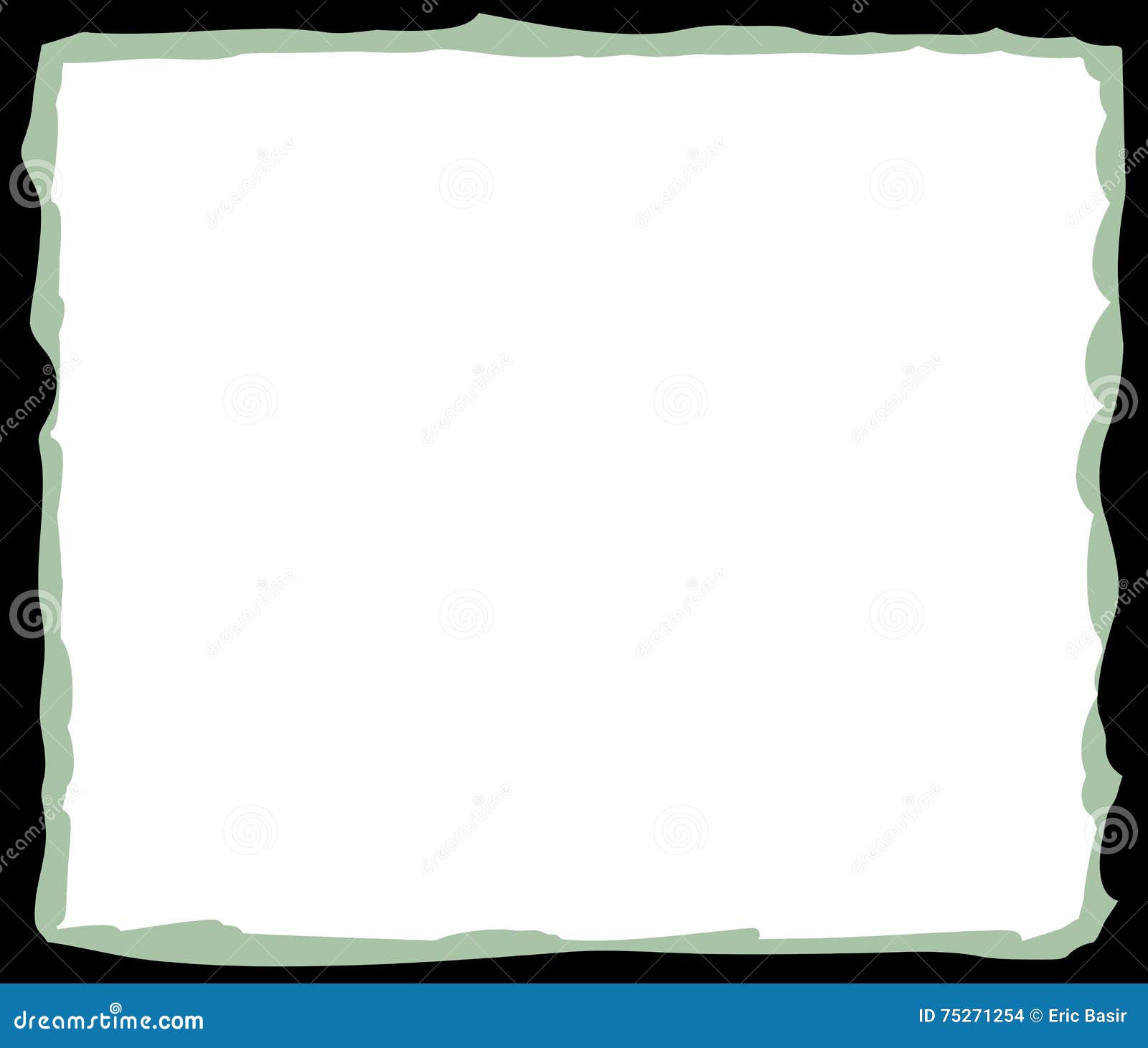 Black and Green Frame Background Stock Illustration - Illustration of ...