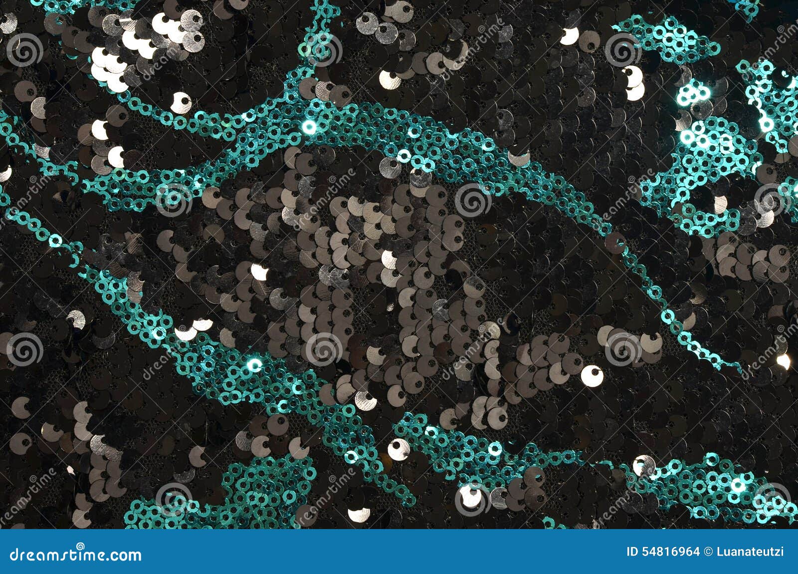 Black and Green Sequins Pattern. Stock Photo - Image of grey, style ...