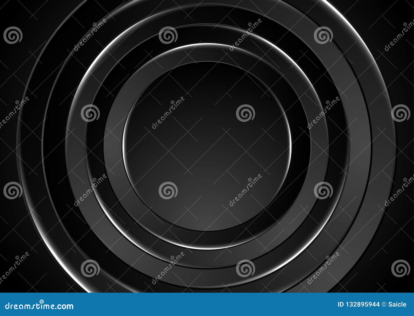 Black and Grey Abstract Hi-tech Futuristic Background Stock Vector ...