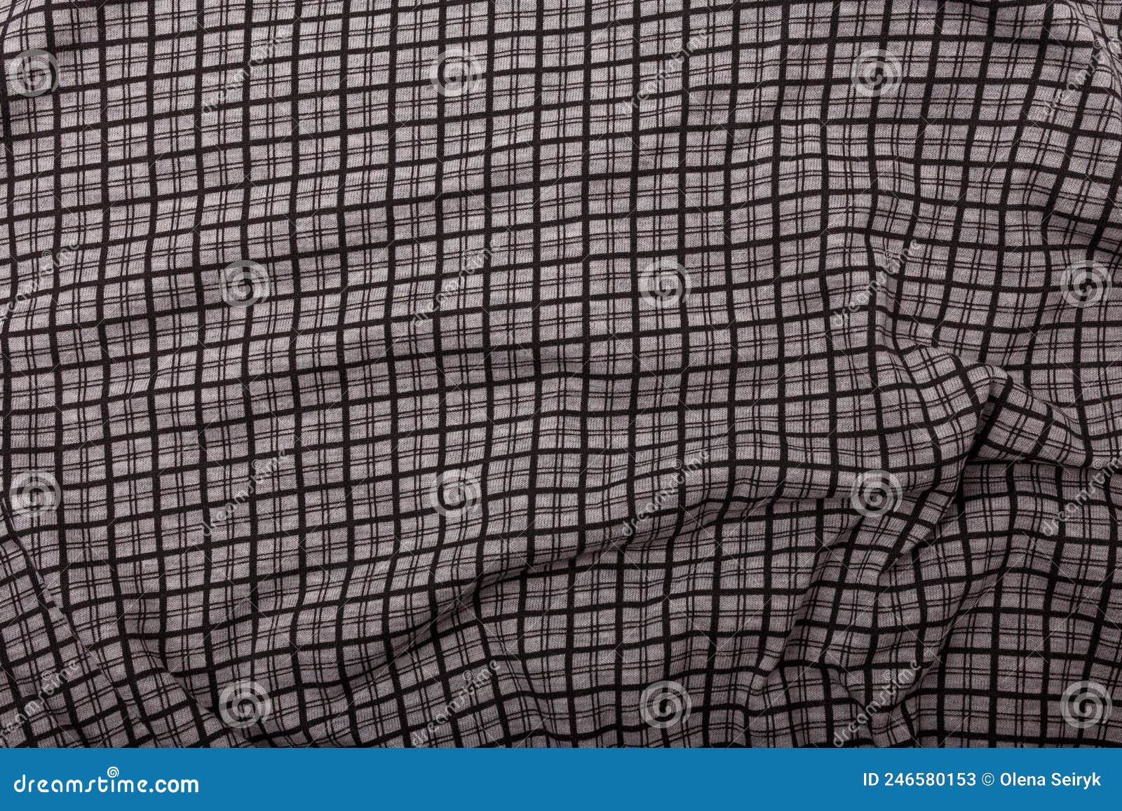 Black and Grey Checkboard Pattern Cotton Fabric Background, Garment ...