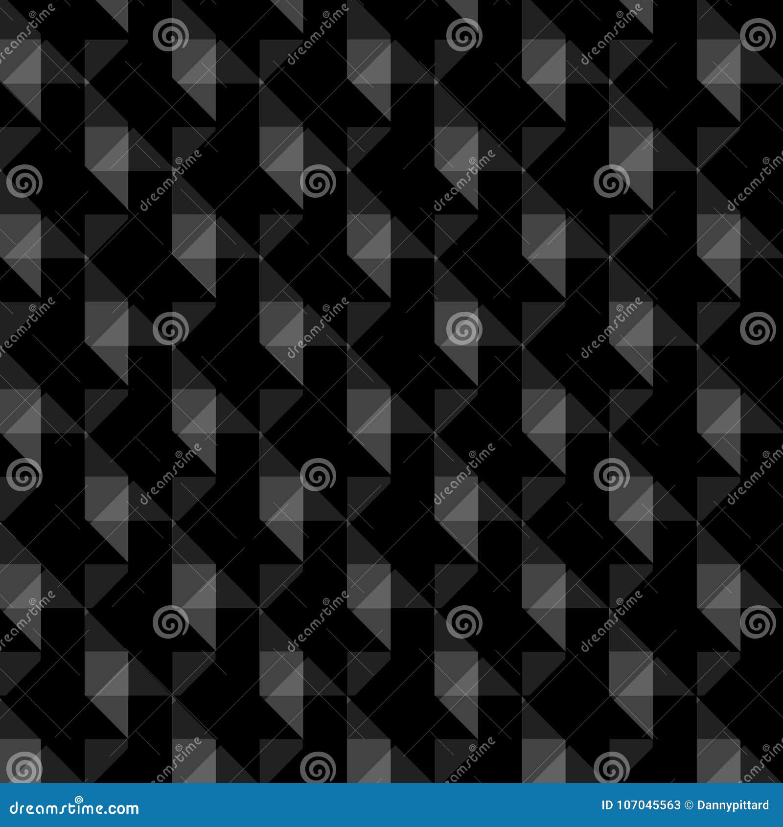 Black and Grey Checkered Background Pattern Stock Illustration ...