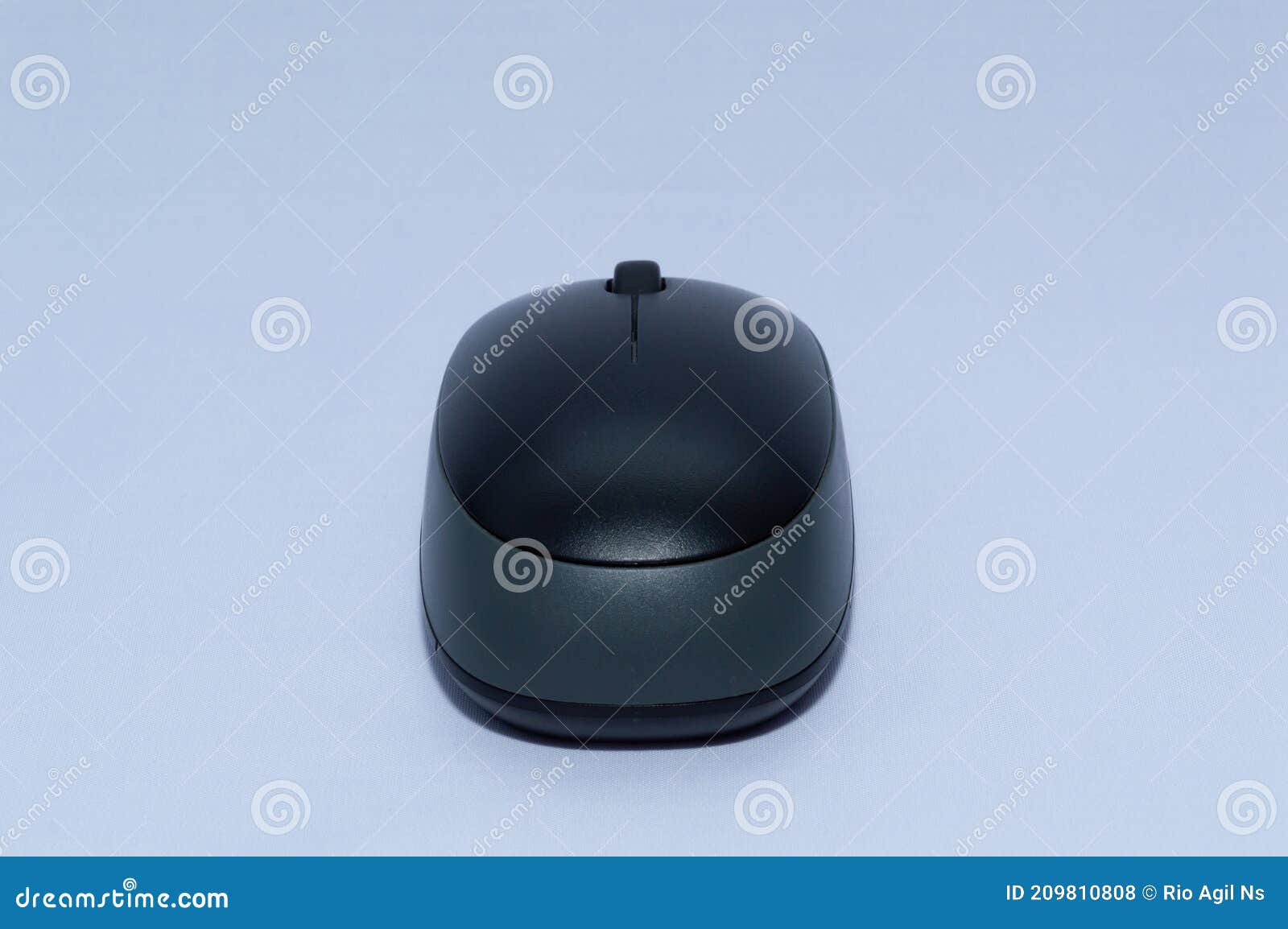 The Black Grey Computer Mouse: an Essential for Every Desk Stock Photo ...